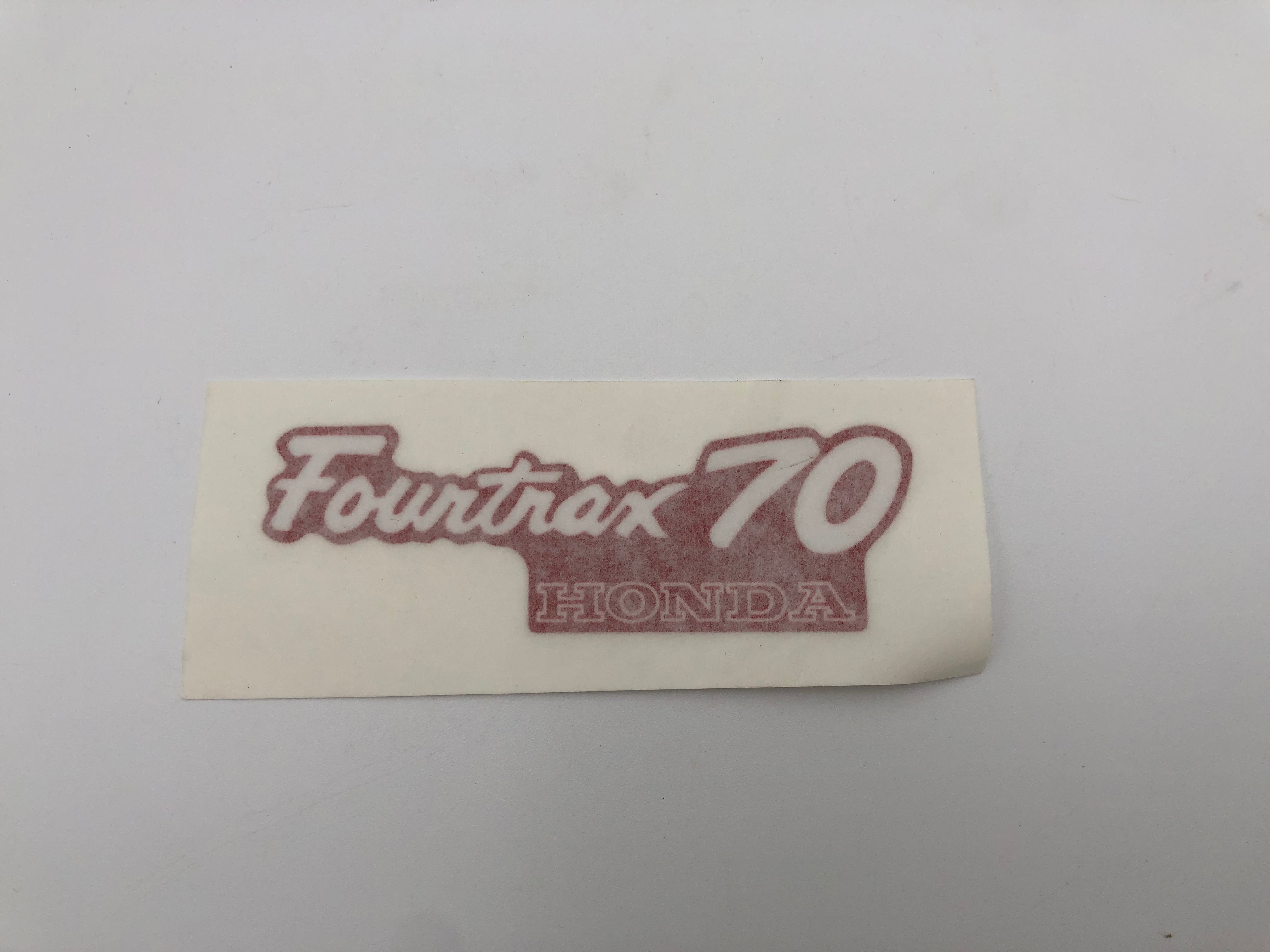 1987 Honda TRX70 FourTrax Front Fender Decal – Retro Collections